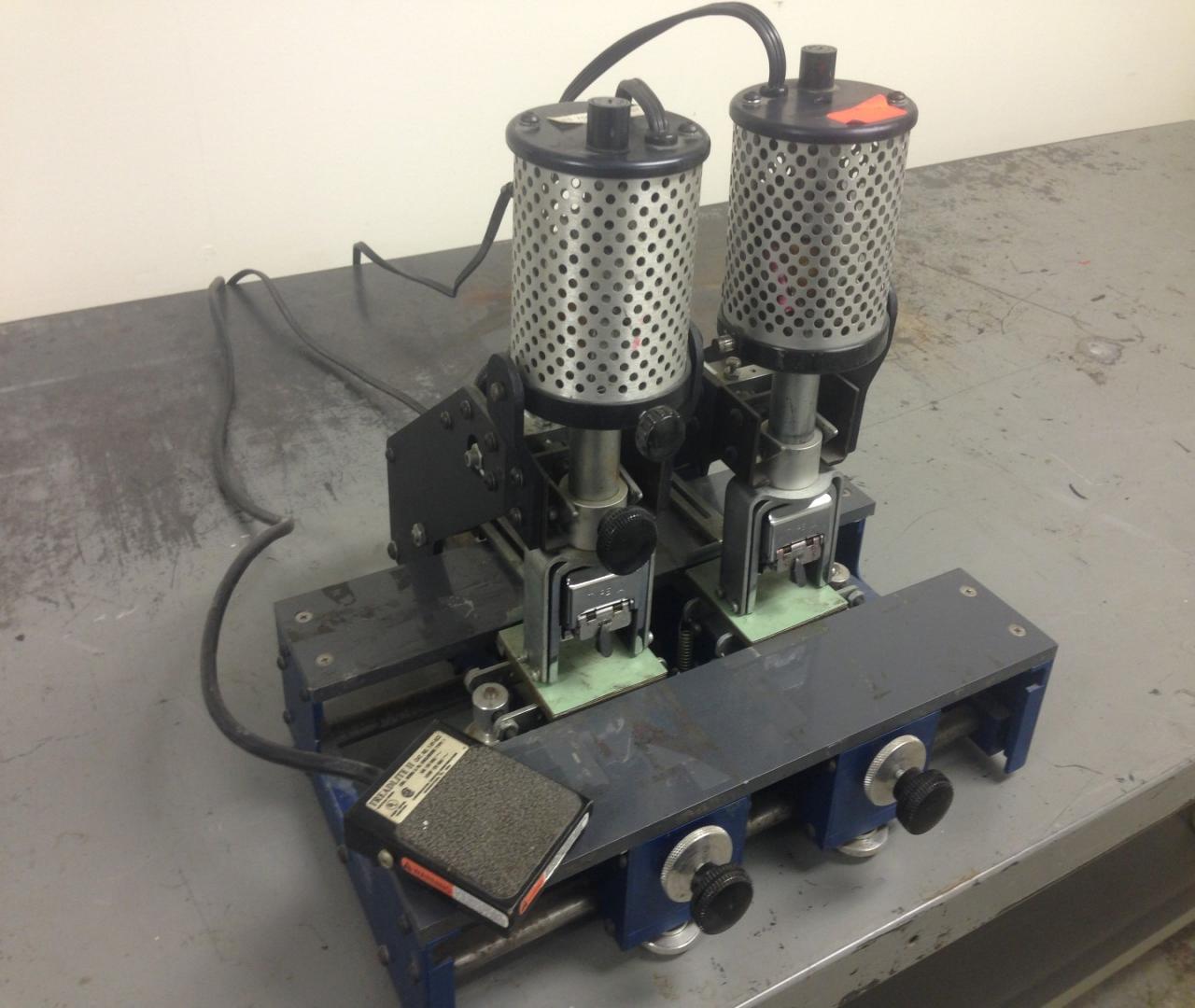 Lot #50: Lassco Wizer W100-3 Number-Rite Numbering Machine with TWO ...